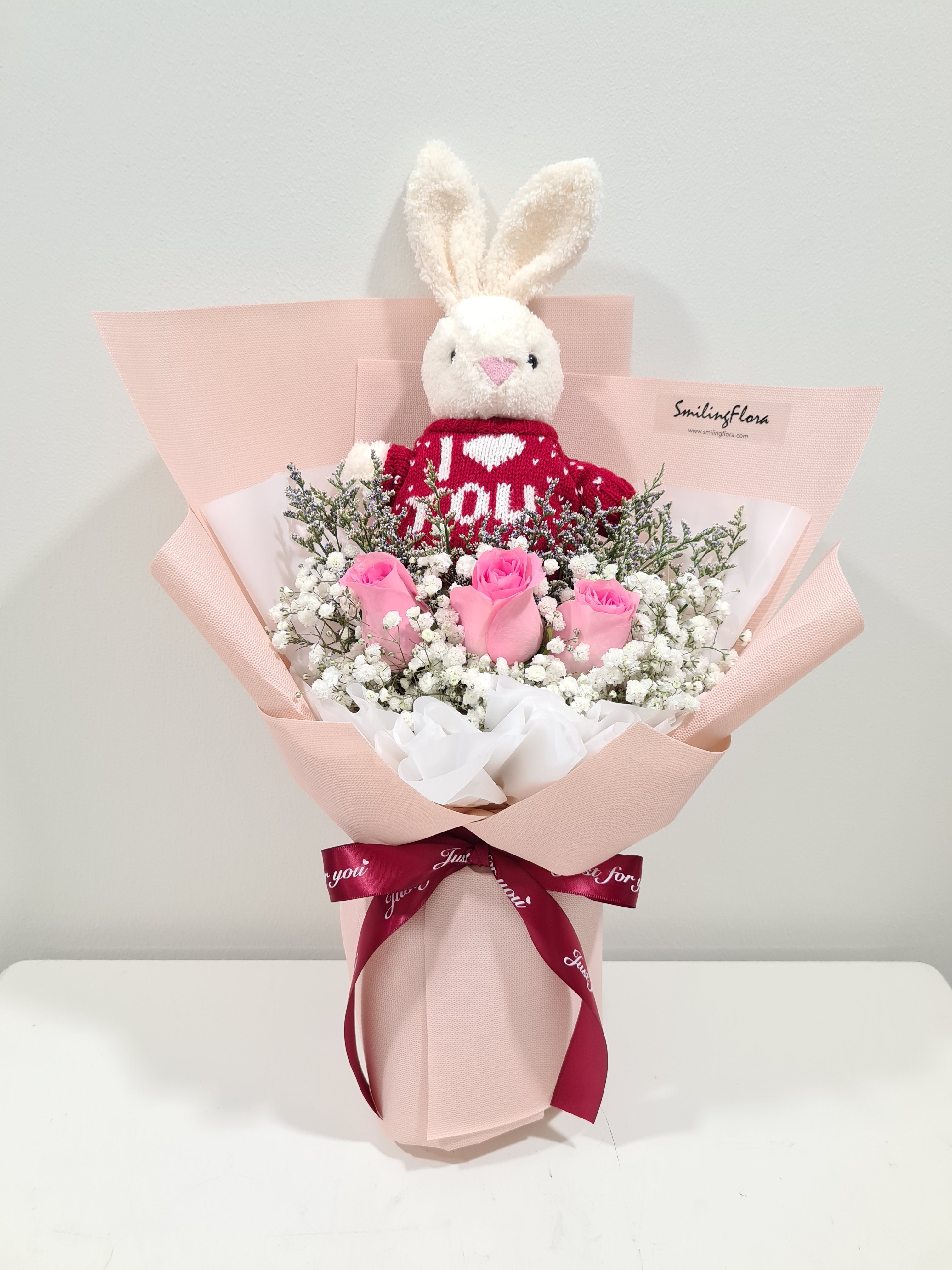 Perseverance w Love (Pink) - Smiling Flora